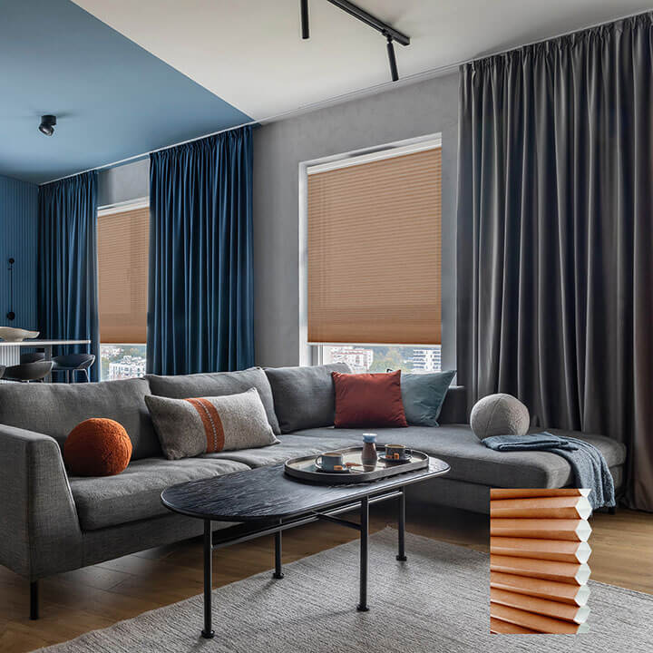 Odense 標準型單循環遮光蜂巢簾 – 元素選品