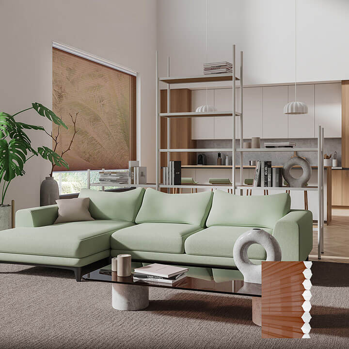 Randers 標準型單循環紗蜂巢簾紅陶 (Terra Cotta) – tw.elementiselect